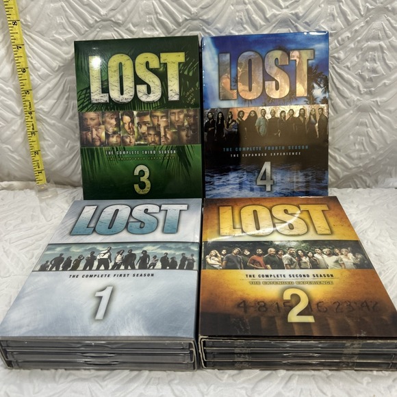Media | Lost Seasons 14 Dvd Lot Complete Box Sets Abc Tv Series ...